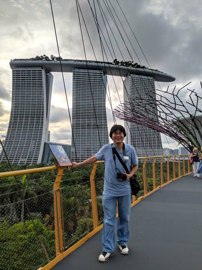 "Taste Life and Enjoy the World Around You" is the motto of Raymond Cua ...