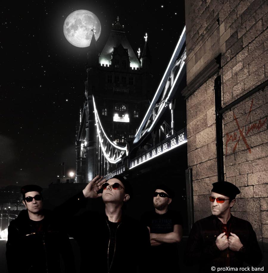 Dive into the Gothic Romance of Proxima Rock Band's album 'Anonymous ...